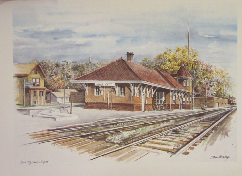 Historic Rock Island Line Depot in Iowa City – Go Retire Psychiatrist