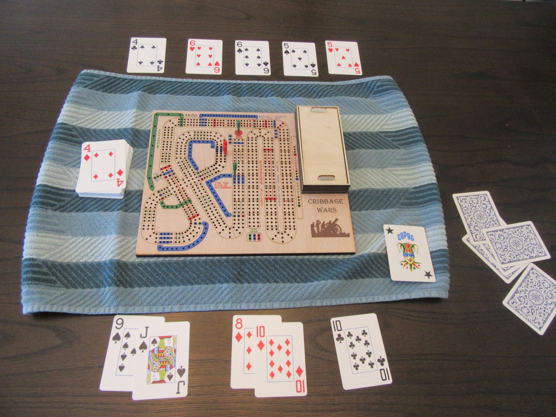 Mashup of 7 Card Cribbage and Cribbage Wars with 46 Point Hand for Sena ...