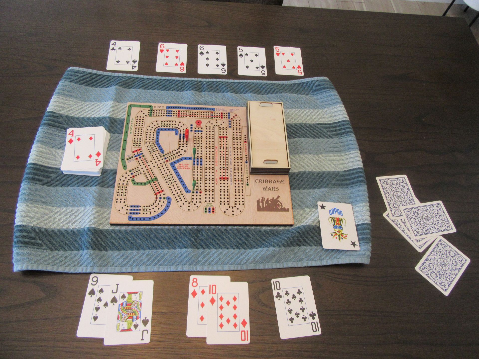 Mashup of 7 Card Cribbage and Cribbage Wars with 46 Point Hand for Sena ...